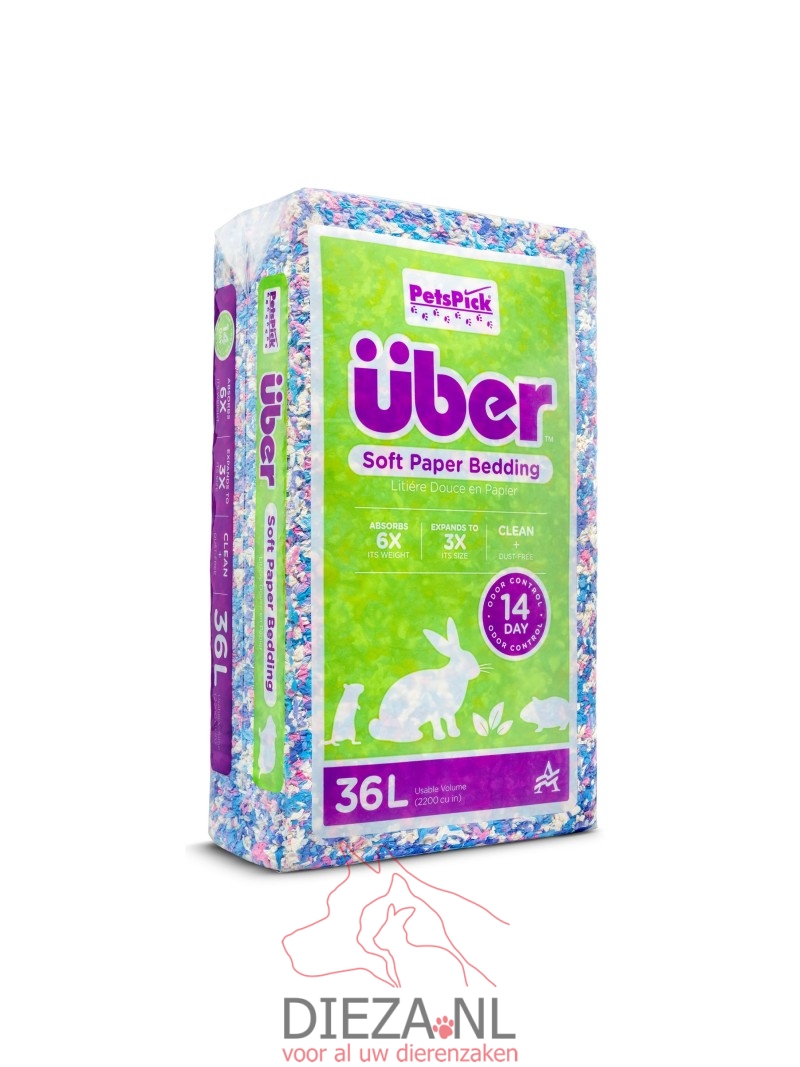 Uber paper bedding confetti 36ltr